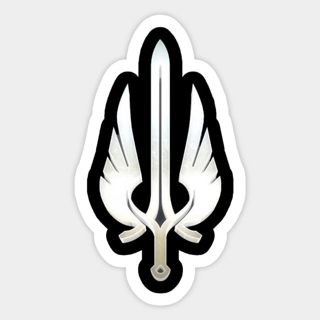 Demacia Logo - League Of Legends - Sticker | TeePublic